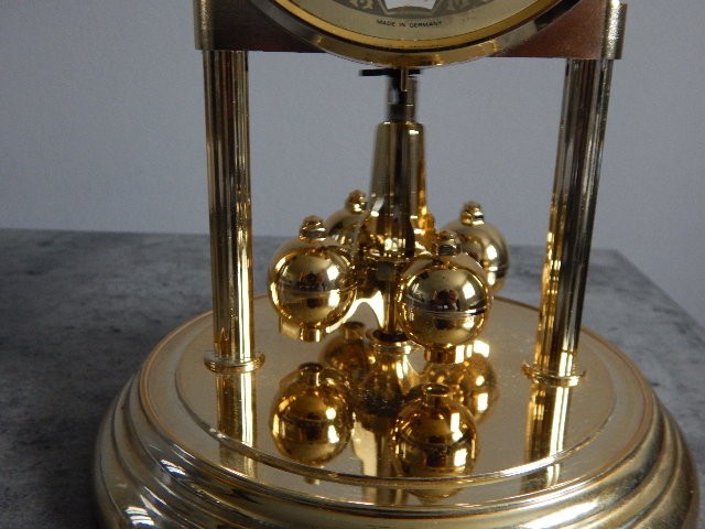 Kundo Anniversary Quartz Clock With Dome Made In Germany Good Working ...