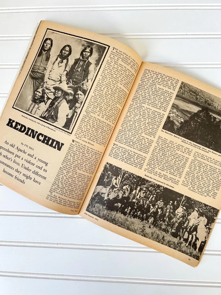 Vtg TRUE WEST Magazine Ghost Town Special Battle Of Pierre's Hole Aug ...