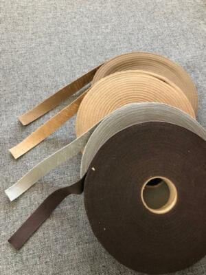 1" Felt Binding - 50 Yard Rolls Dash Cover Binding, Floor Mats Edging ...