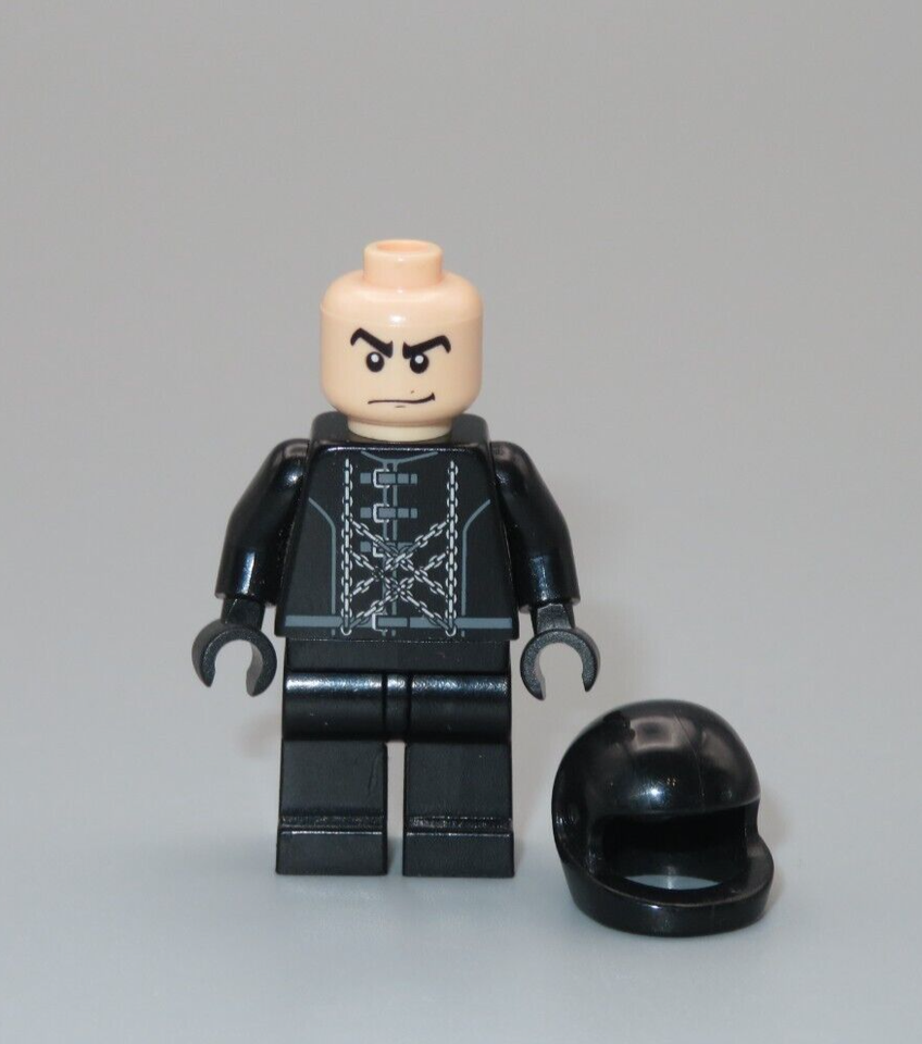 Lego Gray Ghost moustache Speed Racer minifigure 8161 Grand Prix Race ...