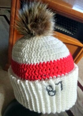 SUPER BOWL SPECIAL!! KC CHIEFS Taylor Swift inspired HAT - CROCHET ...