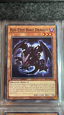 Red-Eyes Baby Dragon SBC1-ENI10 Common 1st Edition Near Mint Yugioh NM ...