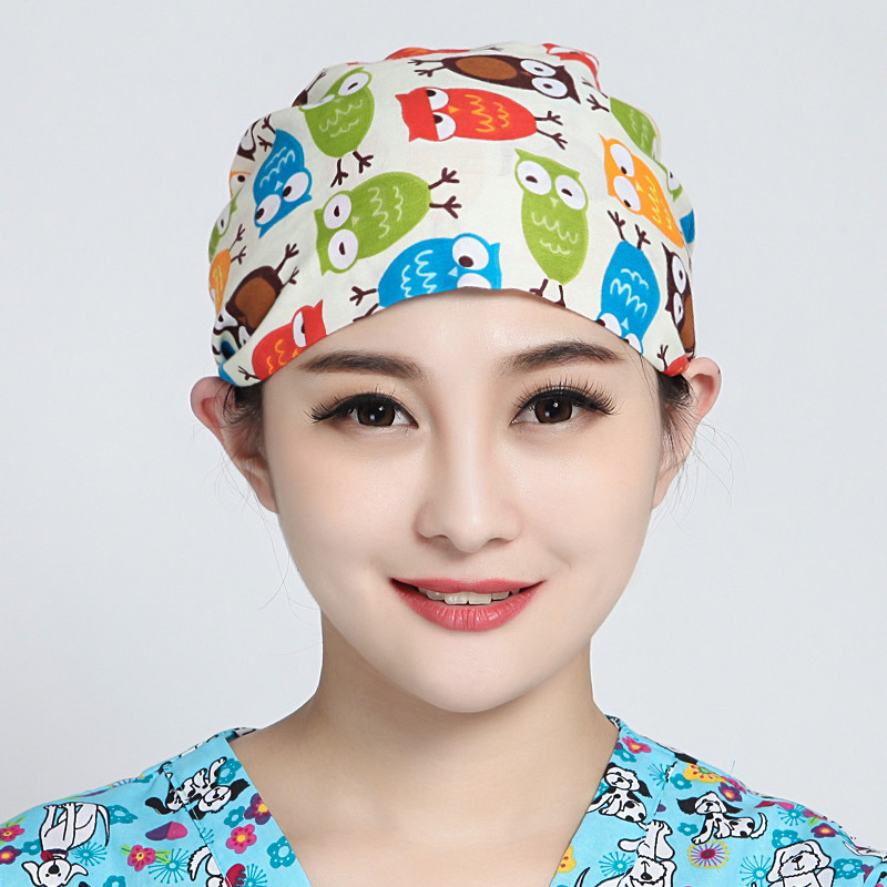Clinic Medical Hat Doctor Surgical Print Women and Man Working Cap ...