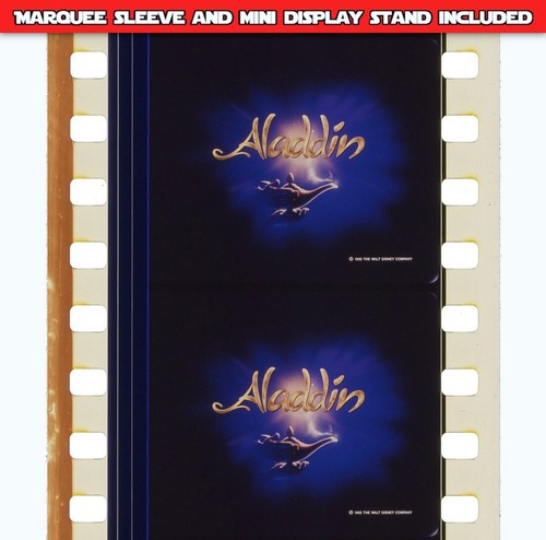 Aladdin (1992) - Title Screen - 35mm 5 Cell Film Strip 389 | eBay