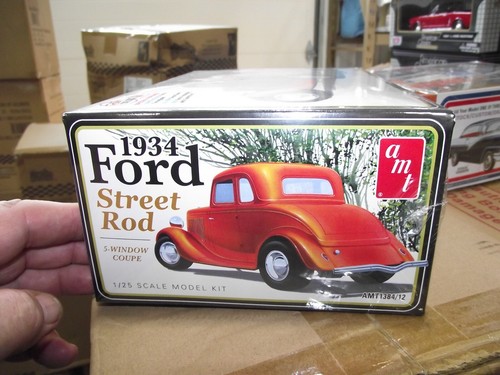 AMT 1934 ford street rod Model KIT NIB | eBay