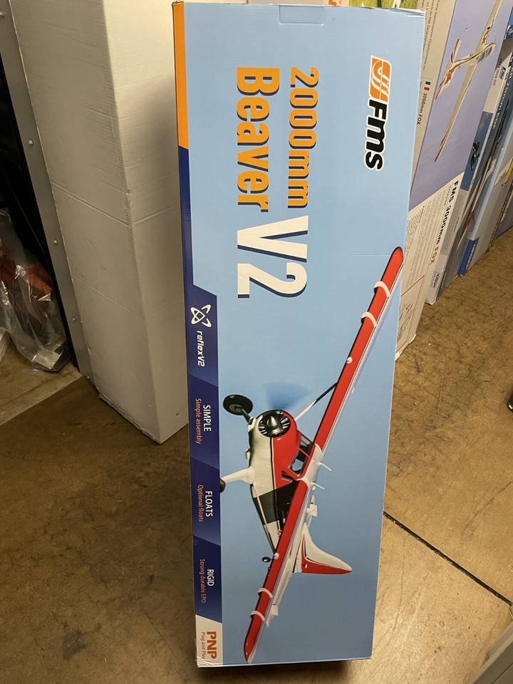 FMS Beaver 2000mm V2 PNP w/Reflex FMM090P1X Airplane | eBay
