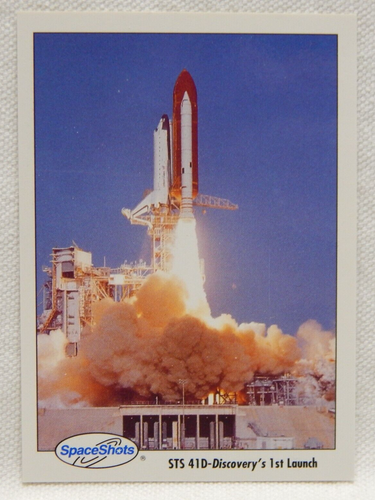 STS 411D Discovery 1st Launch NASA Space Shots Card 0296 | eBay