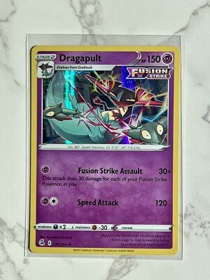 Pokémon TCG Dragapult Fusion Strike 130/264 Holo Rare | eBay