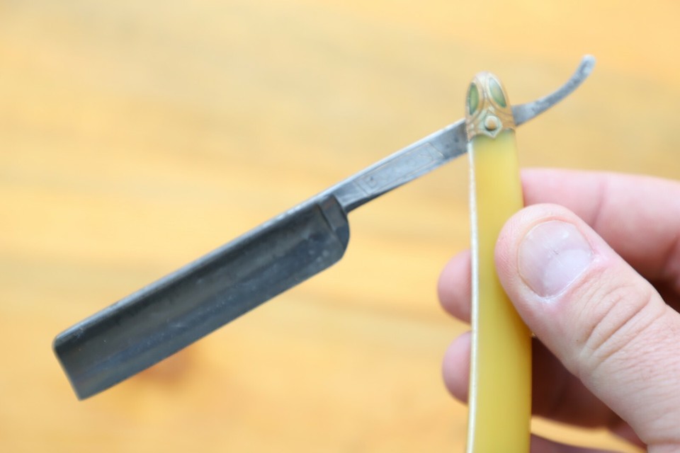 Vintage Buddy Straight Razor K.C. Seelbach Co New York-Soligen Germany ...