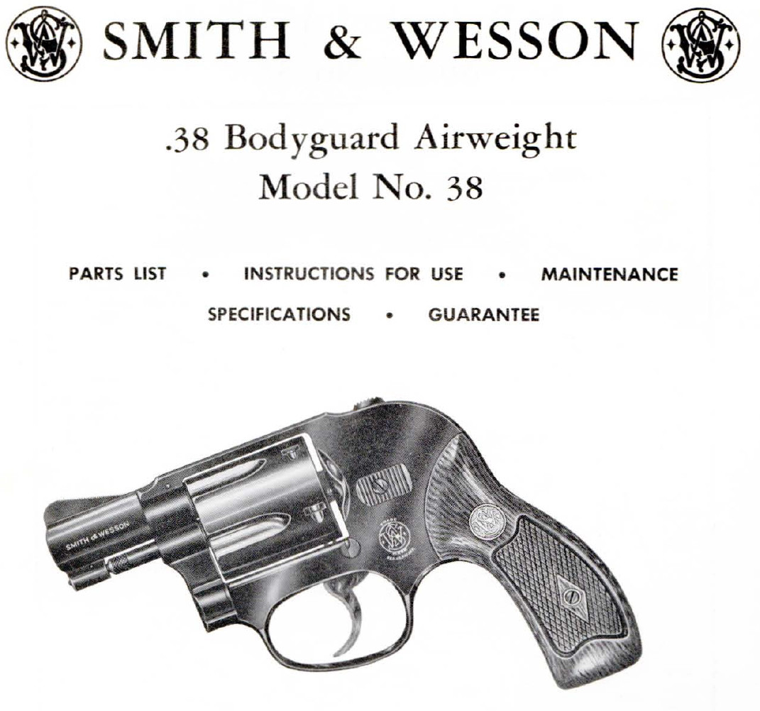 38 Special Smith And Wesson Bodyguard