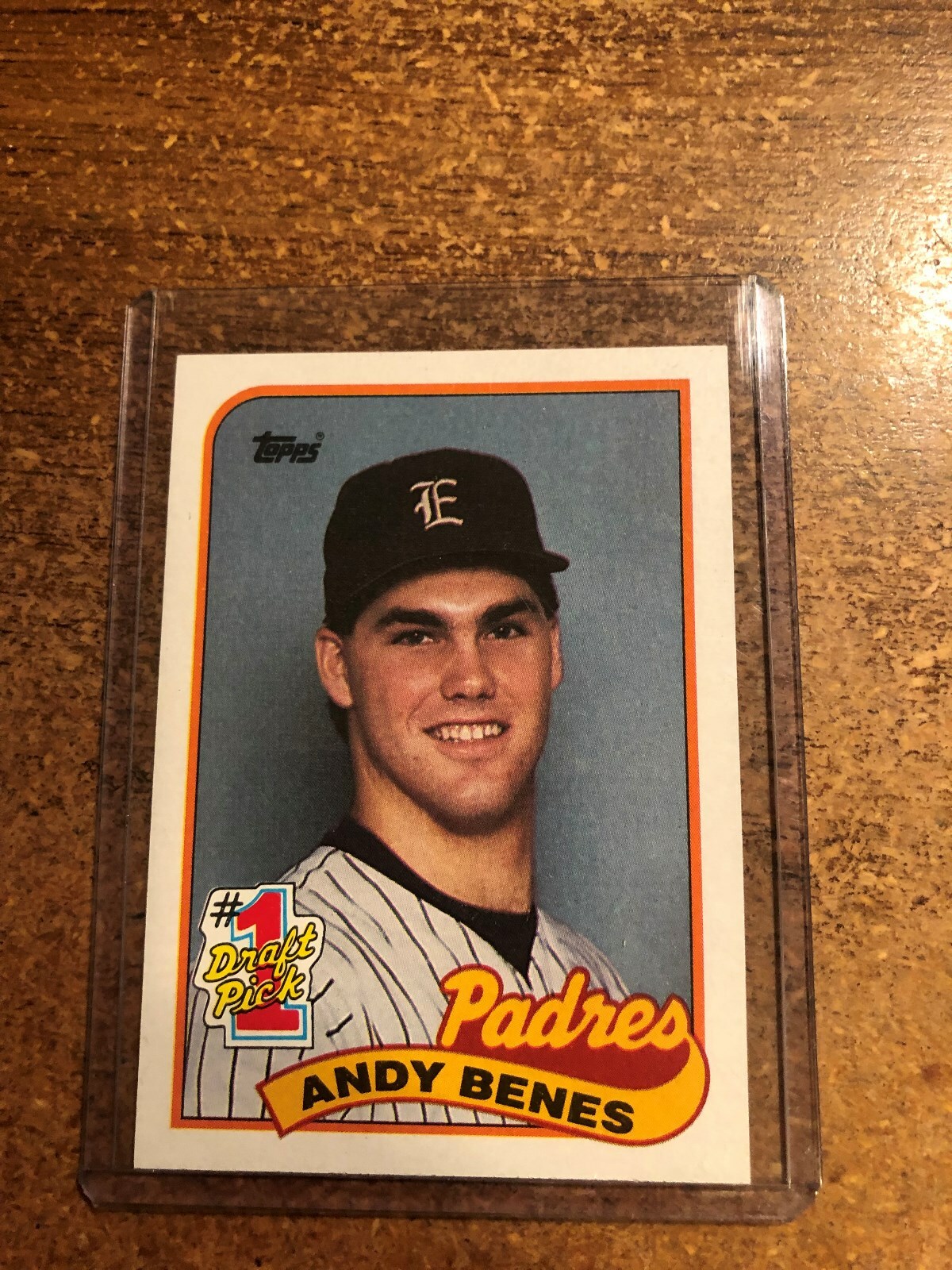 1989 Topps Baseball # 437 # 1 Draft Pick Andy Benes RC | eBay