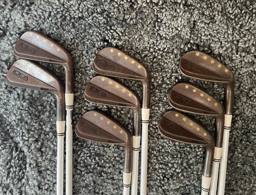 Adams Mb2 iron set 3-P Custom kBS Stiff Golf Clubs Raw Rusted | eBay