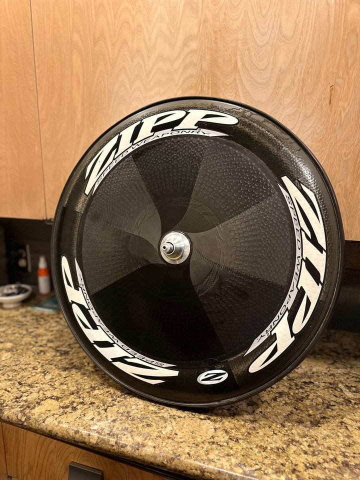 Zipp Super 9 Carbon Disc Wheel 700c – Tubular – Track/TT/ Tri – Shimano ...