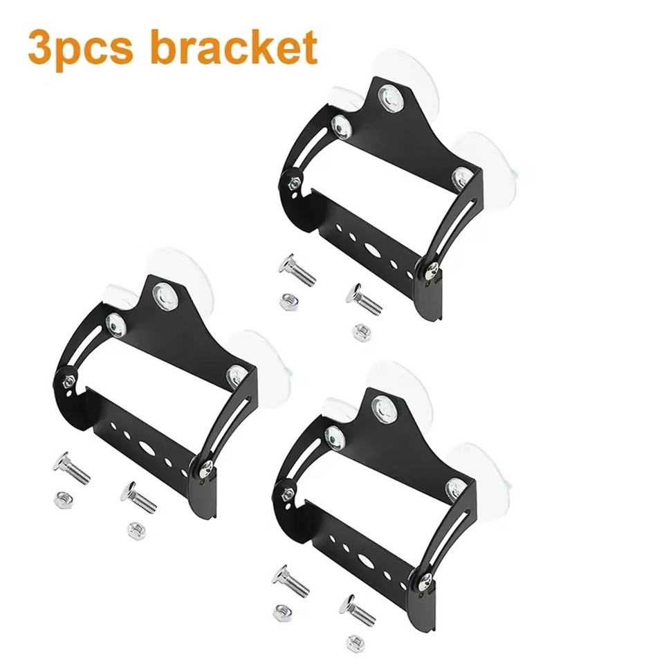 3 Set Windshield Mounting Bracket with Clear Suction Cup Suction for ...