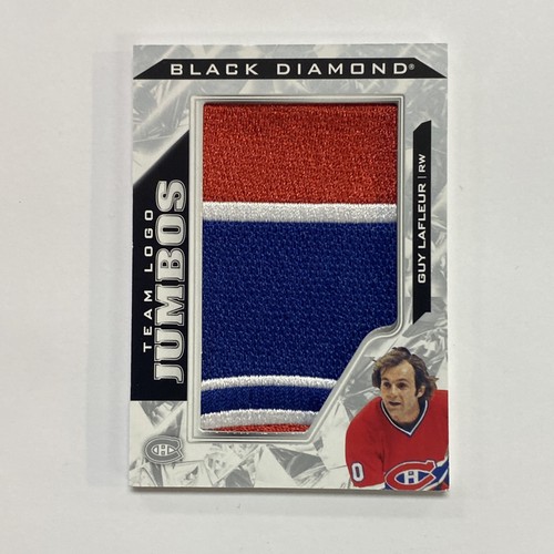 Guy Lefleur 2024-25 Black Diamond Team Logo Jumbo Patch #TL-GL ...