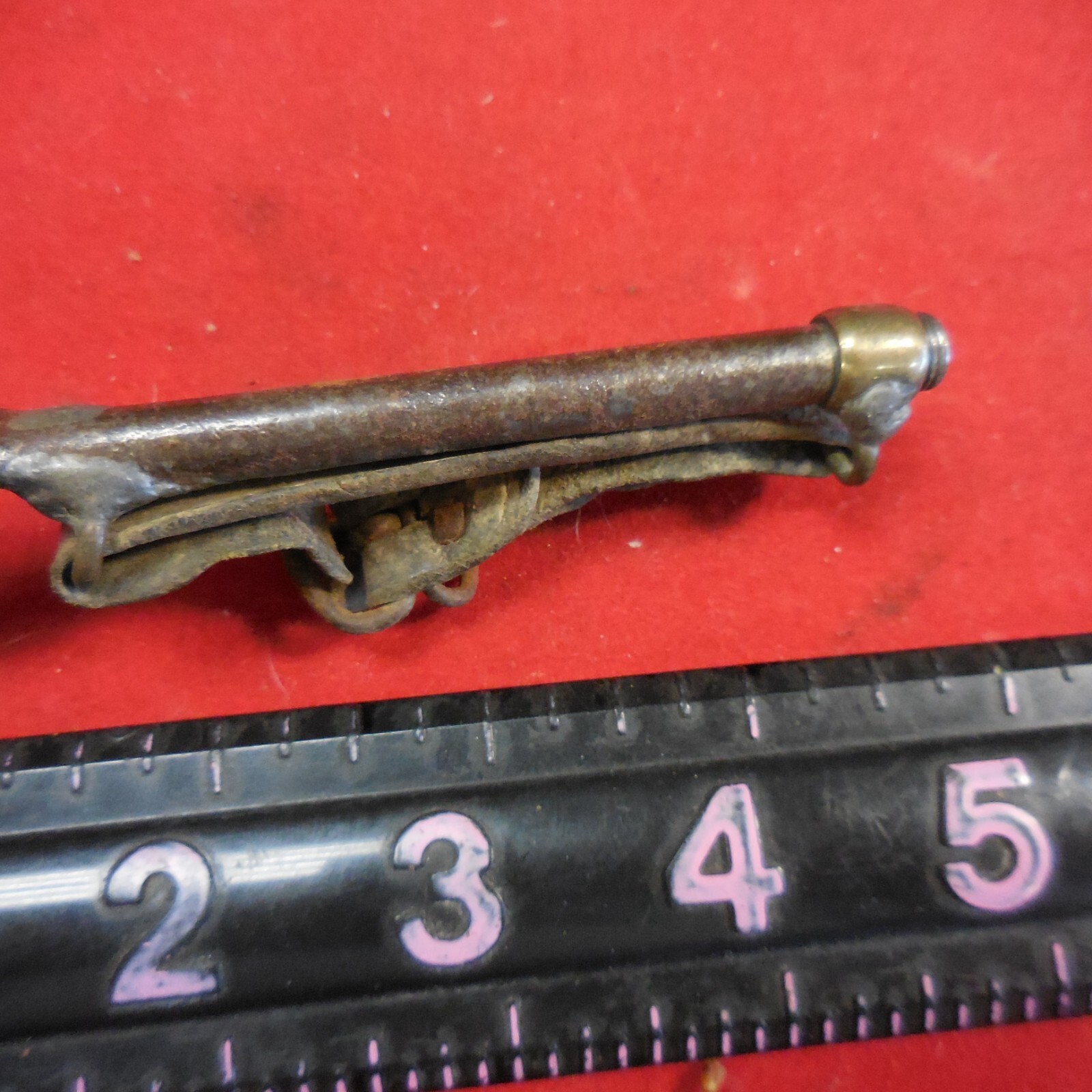 THE BOSS Primitive Corn Husker Shucker Hand Farm Tool Metal Leather ...