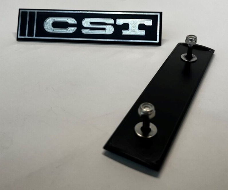 Emblem Custom Billet Door Blazer 'CST' Chevy Chevrolet C 10 Truck 1967 ...