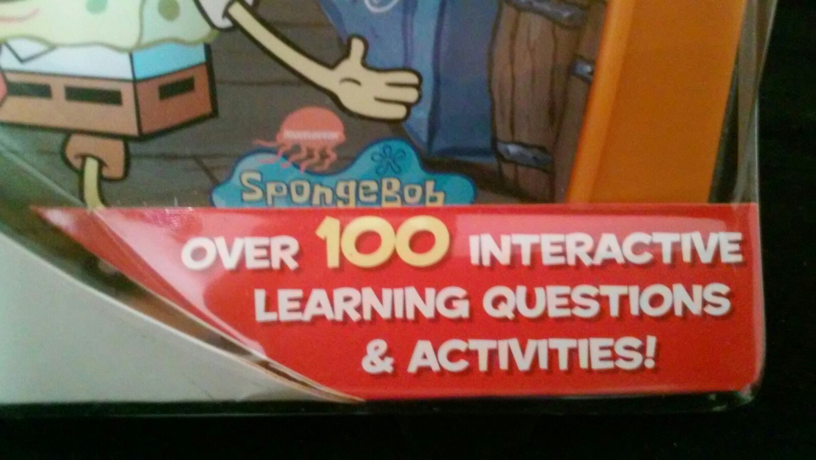 Fisher Price InteracTV DVD Based Learning Game SPONGE BOB Krusty Krab ...