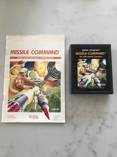Atari game program - Missile Command CX2638 | eBay