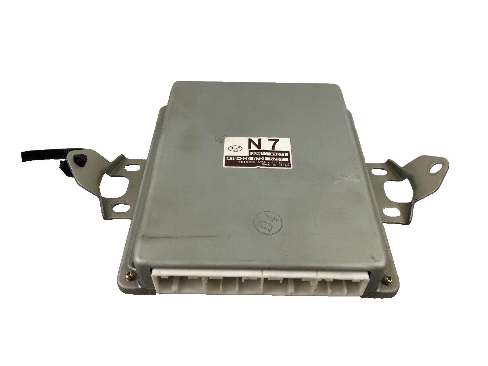 Subaru Engine Control Unit Motor Ecu Genuine 22611 ak671 a18 000 r7d ...