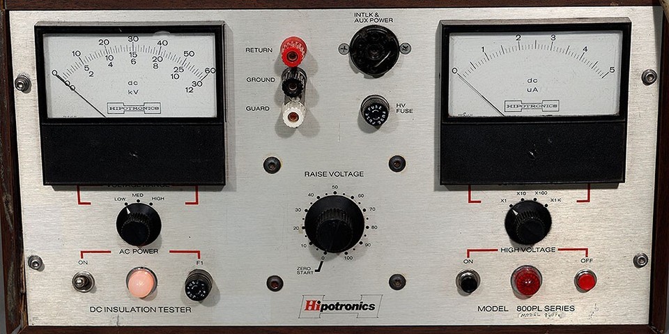 Hipotronics 860PL Portable DC Hipot Insulation Tester 60 kV 5 mA | eBay