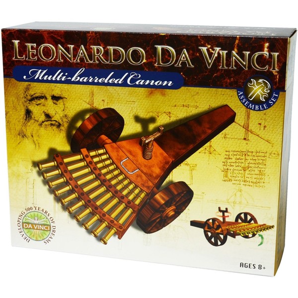 Edu-toys Leonardo Da Vinci Multi-barreled Cannon Science Kit 61005c for ...