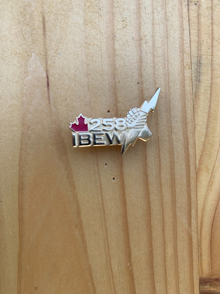 IBEW Lapel Pin Local 258 British Columbia - Free Shipping | eBay