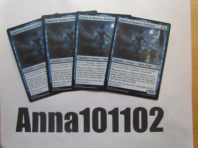 Ghost of Ramirez DePietro x4 4x, Commander Legends Blue MTG UNC | eBay