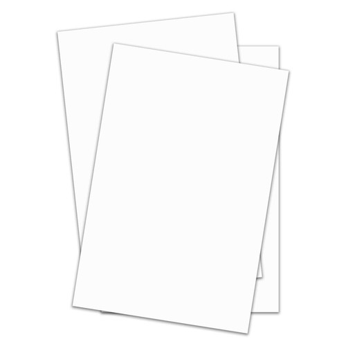 White Silk Matte Card Stock - 130lb Cover (300gsm) - 50 Pk (Choose Your ...