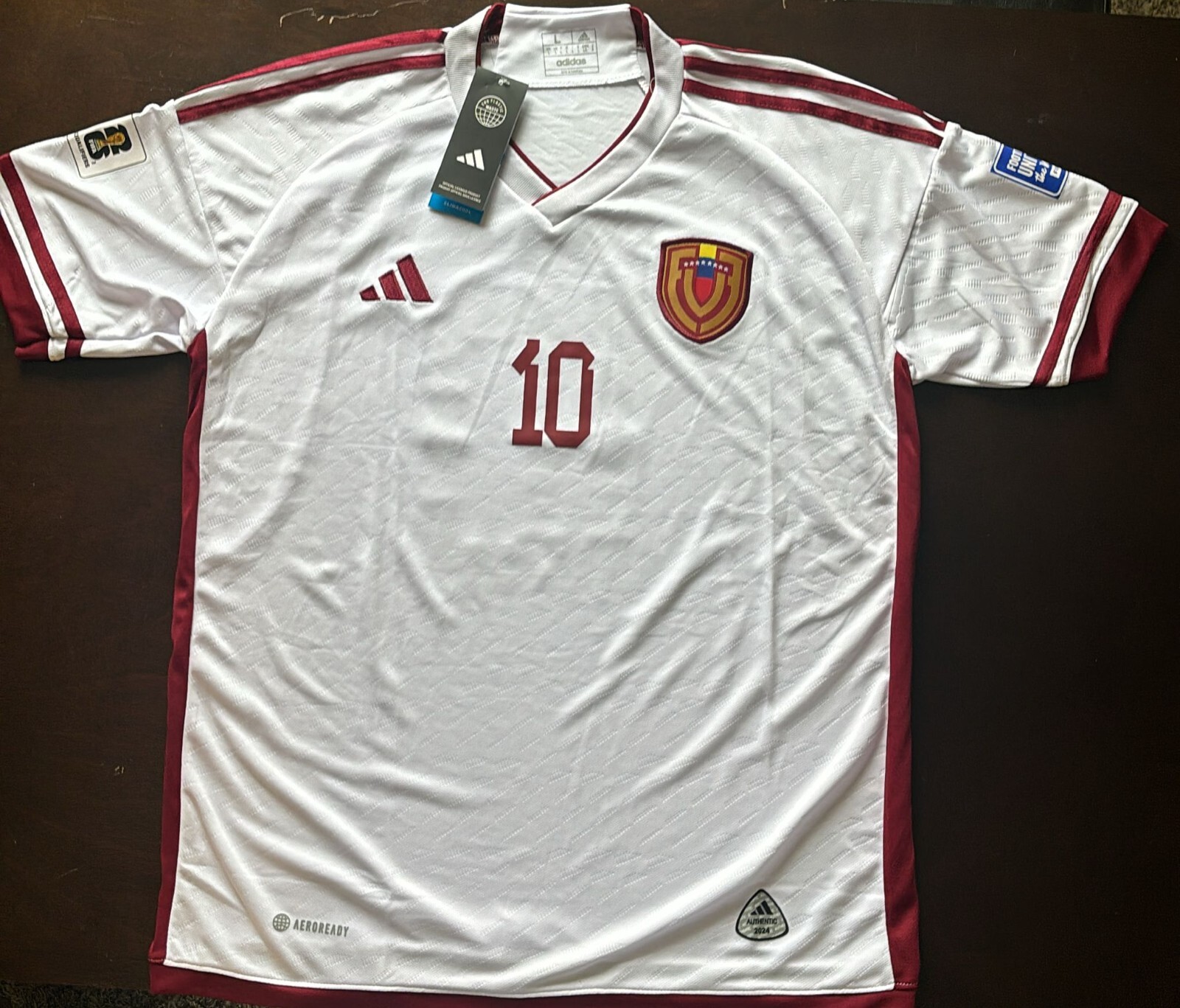Camisa Selección Vinotinto Venezuela FVF 24-25 HOME / AWAY JERSEY ...