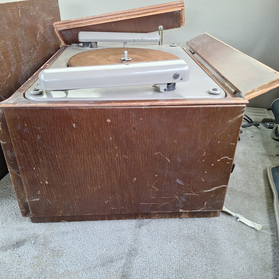 For Parts Wilcox-Gay Recordio 1940s Record cutter It Don't Turn On As ...