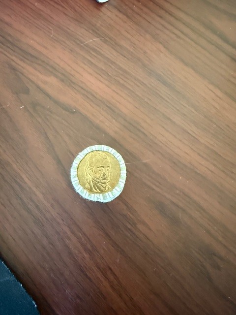 Sealed bank roll $25 FV federal dollar coins Sacajawea Susan B. Anthony ...