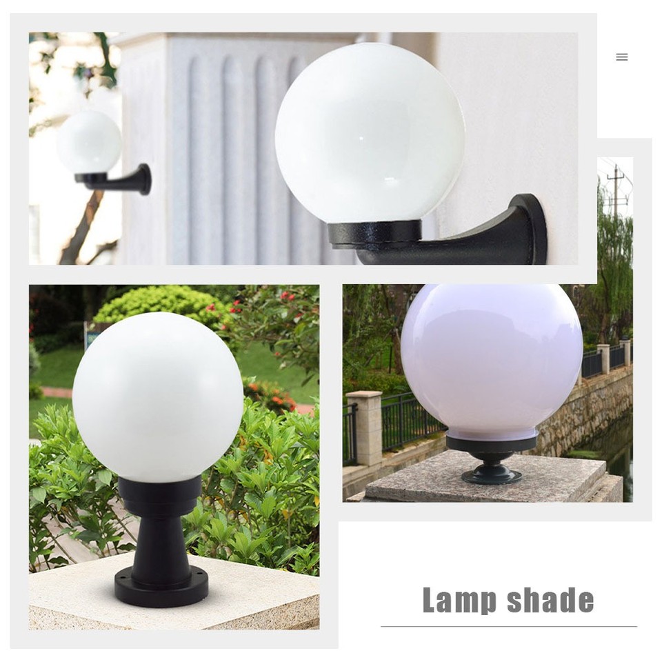 Waterproof Light Cover Decorative Lamp Protector Acrylic Round Lamp ...