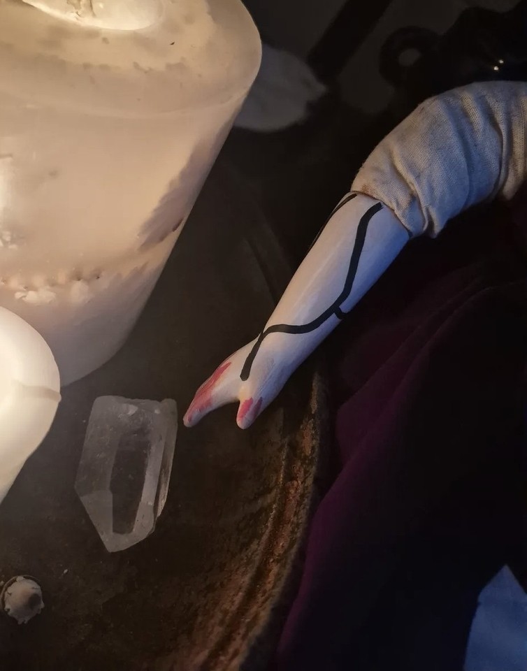 haunted doll. Eiza. The Demon Girl Wrapped in Living Vines ...