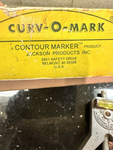 Jackson Products Curv-O-Mark Contour Marker Centering Head No. 6 w Box ...