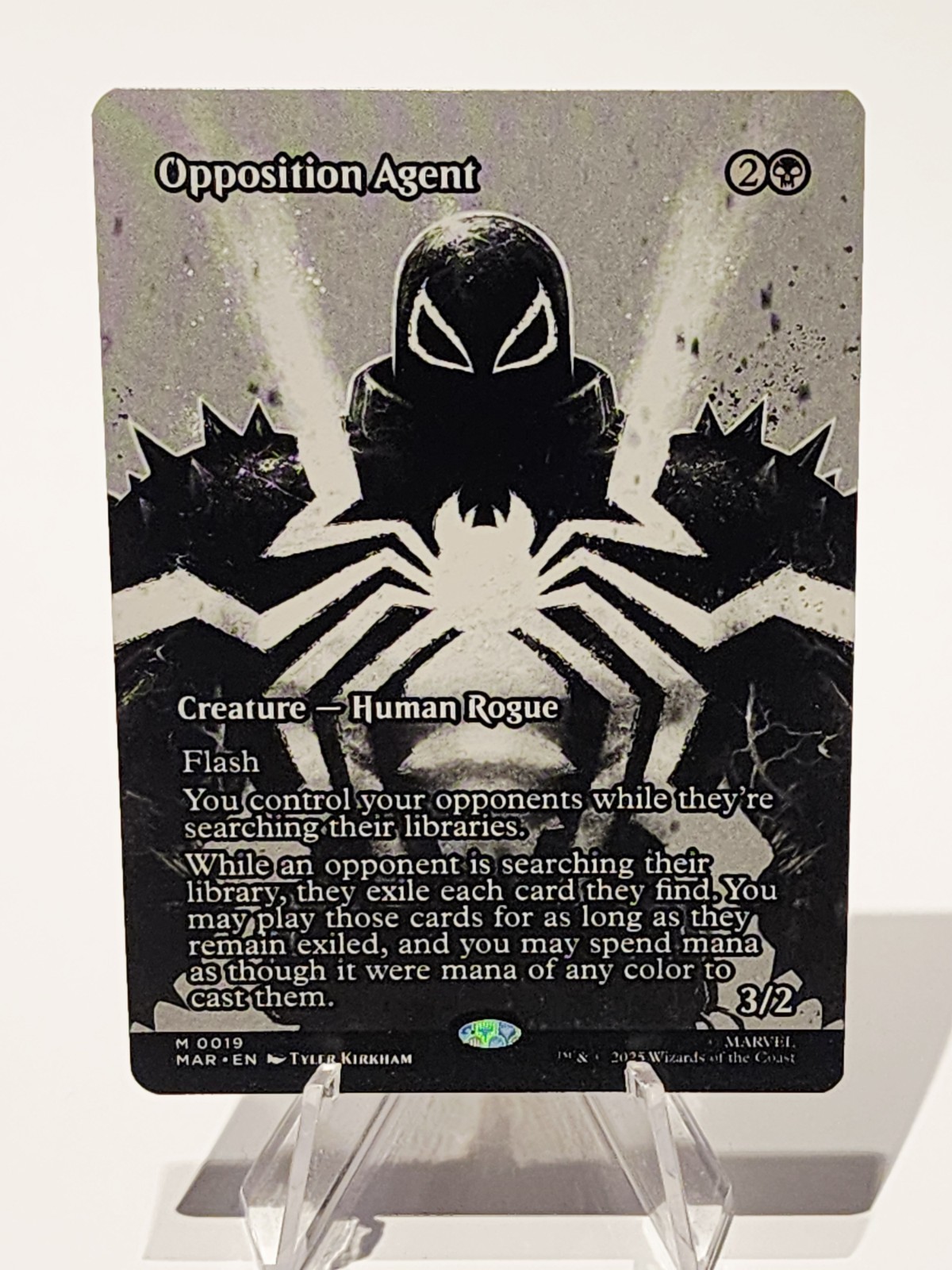 Opposition Agent - MTG - Marvel Spider-Man MYTHIC #0019 (NM, NONFOIL) | eBay