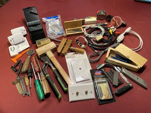Junk Tools/Hardware/Electronics Lot | eBay