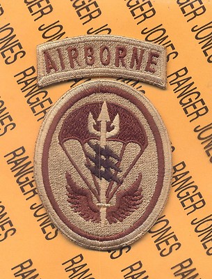 US Army Special Operations Command South Airborne SOCSOUTH DESERT DCU 4 ...