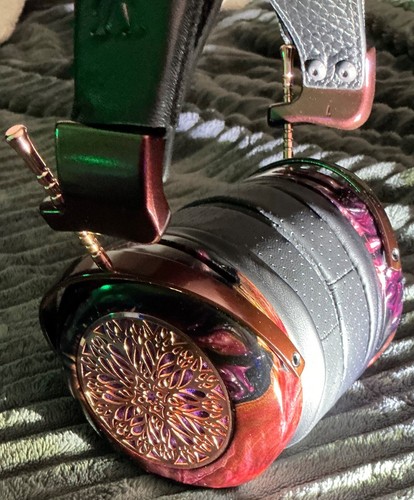 Limited Edition ZMF ATRIUM Stabilized "Trésor" Resin Headphone. MINT ...