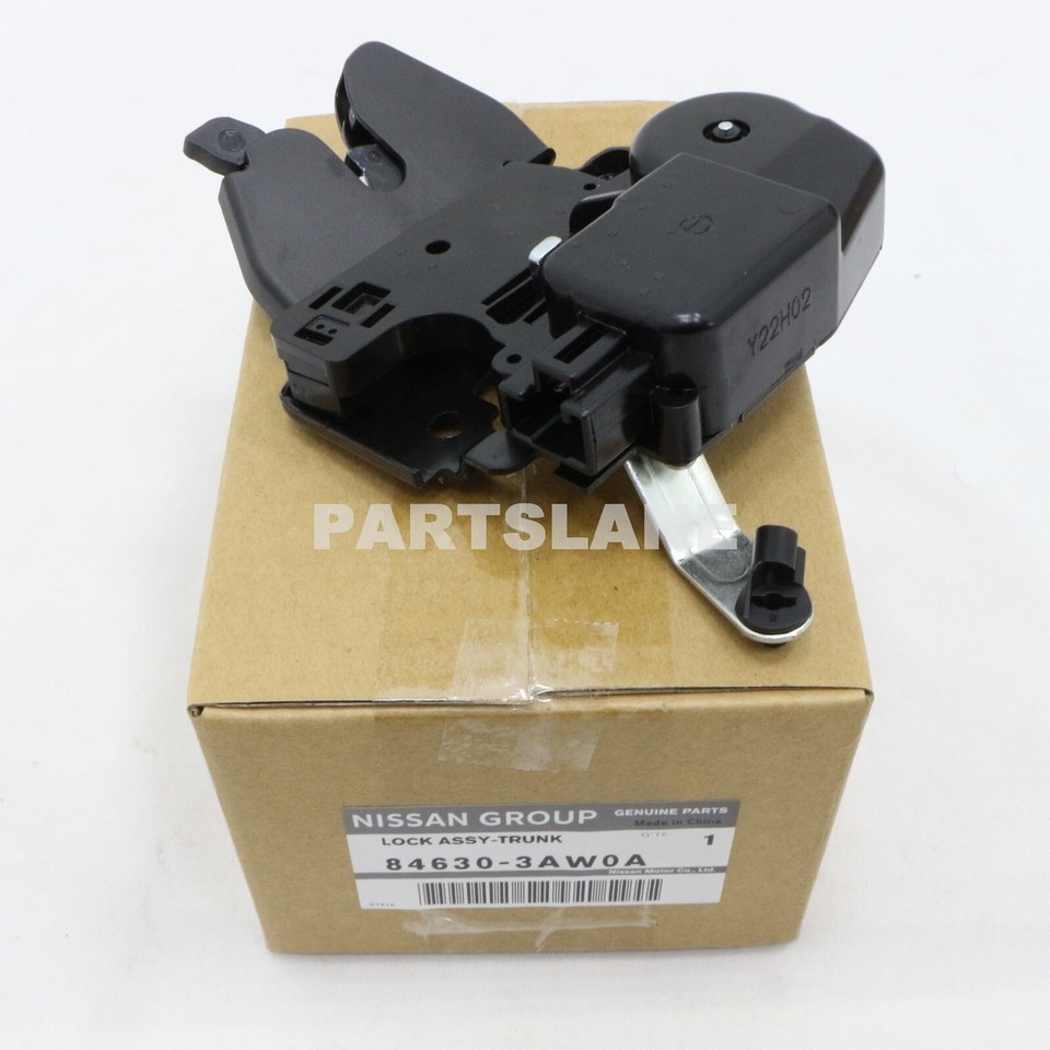 Nissan Almera Latio Sentra OEM Genuine Trunk Lid Lock 84630-3AW0A | eBay