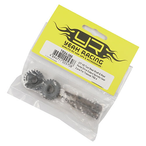 Yeah Racing TRX4-066 23T Tool Steel Shaft & Portal Drive Output Spindle ...