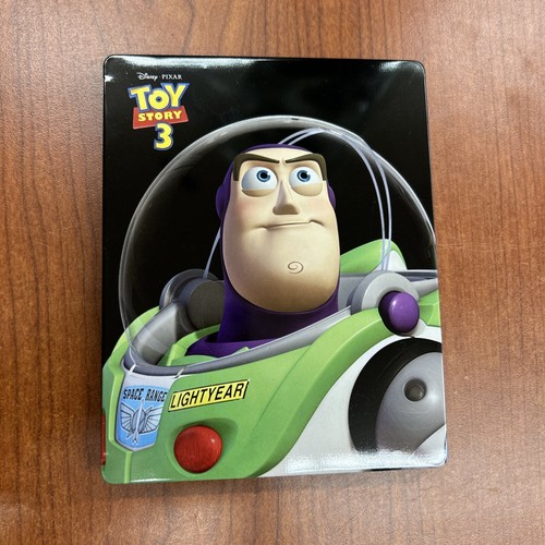DISNEY PIXAR TOY STORY 3 LIMITED EDITION STEELBOOK BLU RAY DVD FUTURE ...
