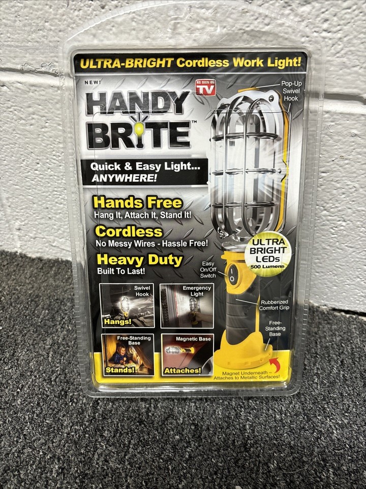 Ontel "Handy Brite" Ultra-Bright Cordless Work Light | eBay