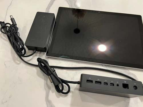 Microsoft Surface Pro 5 Model 1796 12.3 Intel 8GB 256GB w/docking ...