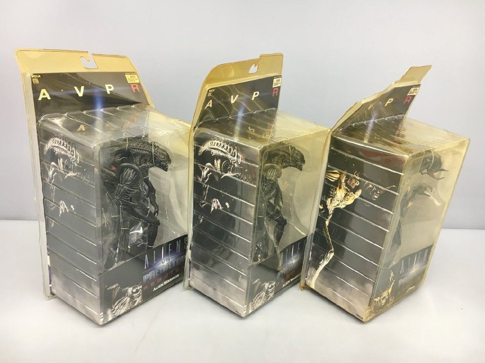NECA Alien Warrior Hybrid Aliens VS Predator 3 pieces AVPR Action ...