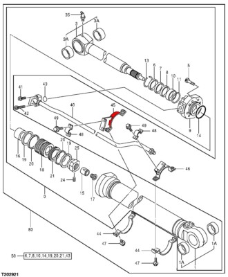 JOHN DEERE 8046730 LOOP CLAMP CRLS HYEX TYPE1 MODEL 230 LCR HX1 5340-01 ...