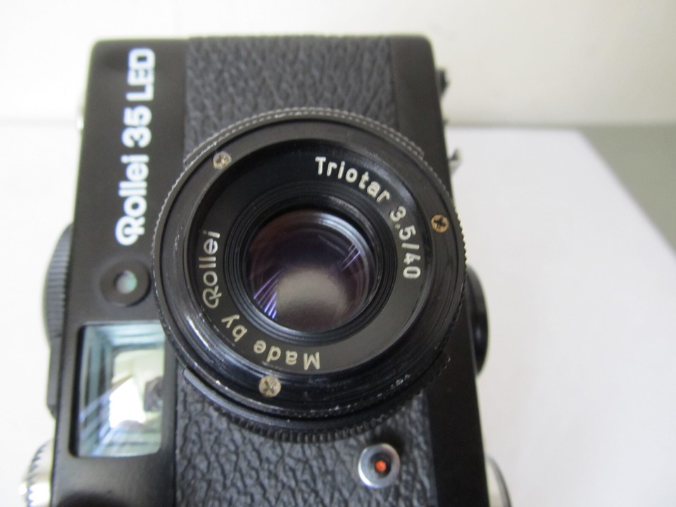 Rollei 35 LED 35mm Film Camera w/40mm f3.5 Triotar Lens | eBay