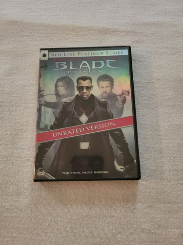 DVDs Blade Trinity Wesley Snipes 2 disc 2004 superhero Platinum Series ...