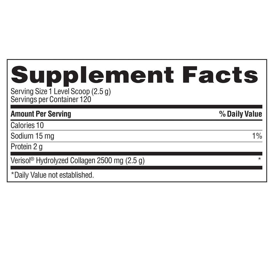 trunature Verisol Collagen Powder 2,500 mg., 10.58 Ounces | eBay