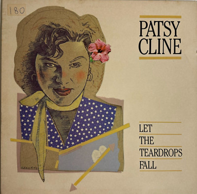 PATSY CLINE - LET THE TEARDROPS FALL 12" LP 33rpm VGC* 1983 BREAKAWAY ...